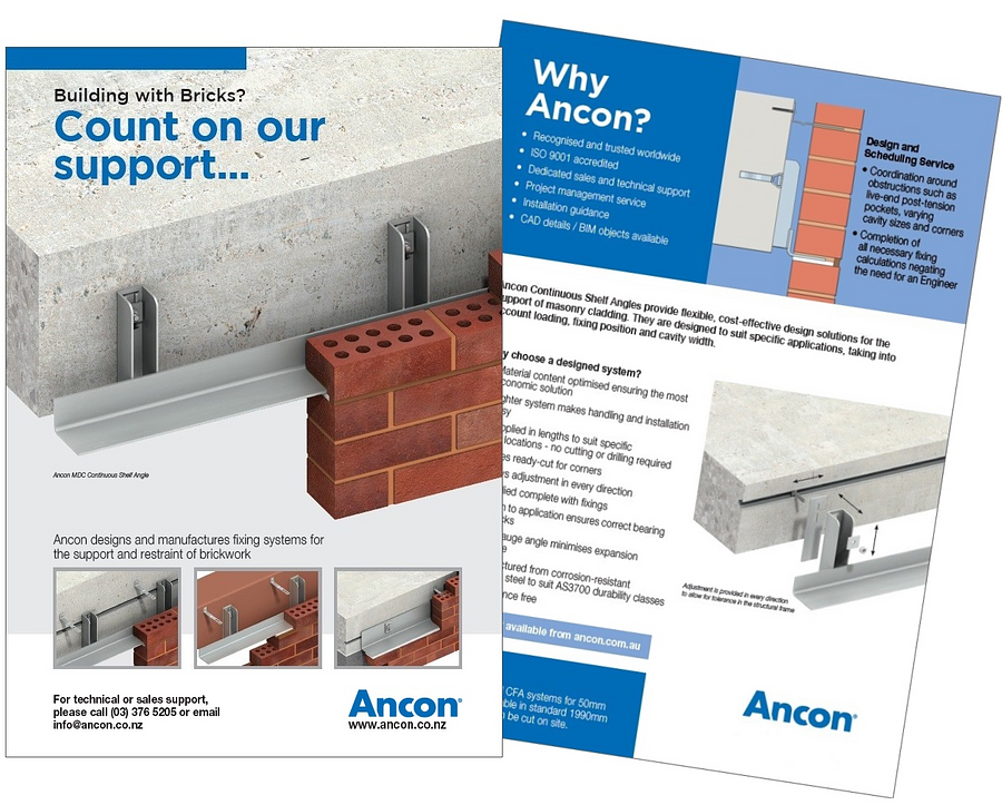 Building with Bricks? Count on our support... | Ancon (NZ)