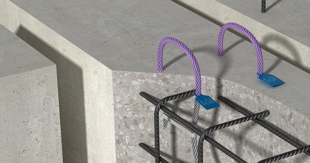 Ancon LinkPro high strength loops that make heavy concrete lifting ...